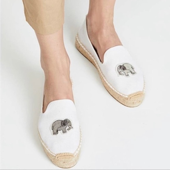 Soludos | Shoes | Soludos Elephant Beaded Platform Smoking Slipper ...